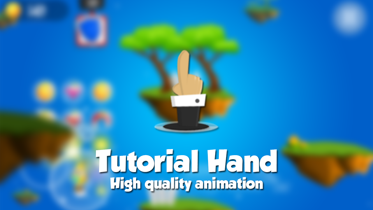 Animated TutorialHand by PixUnit | GameMaker: Marketplace