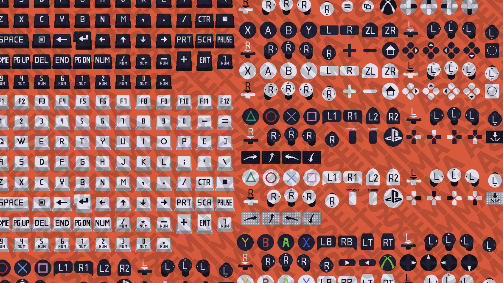 Input Button Icon Pack by Emma | GameMaker: Marketplace