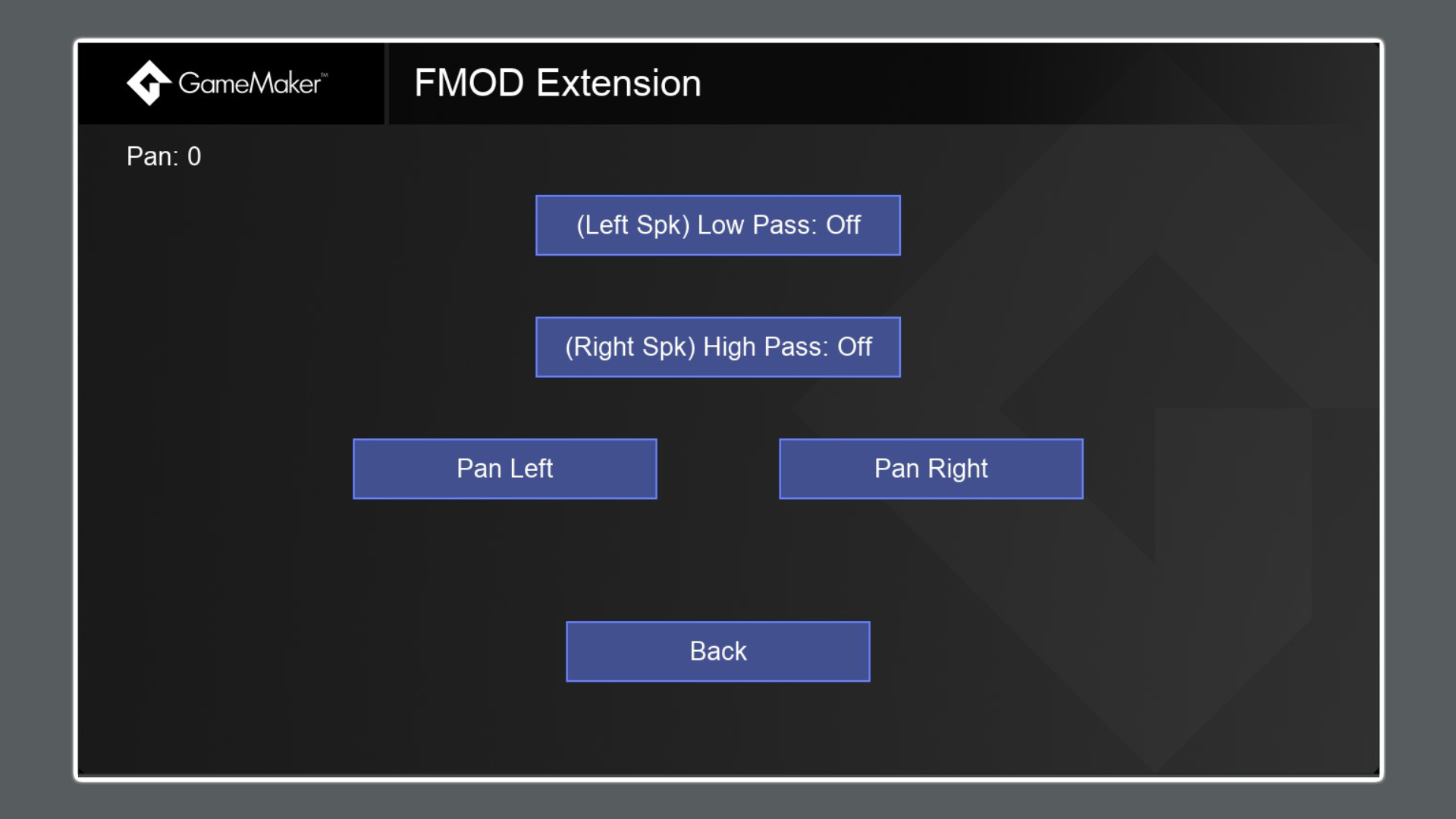 FMOD Ext by YoYo Games | GameMaker: Marketplace