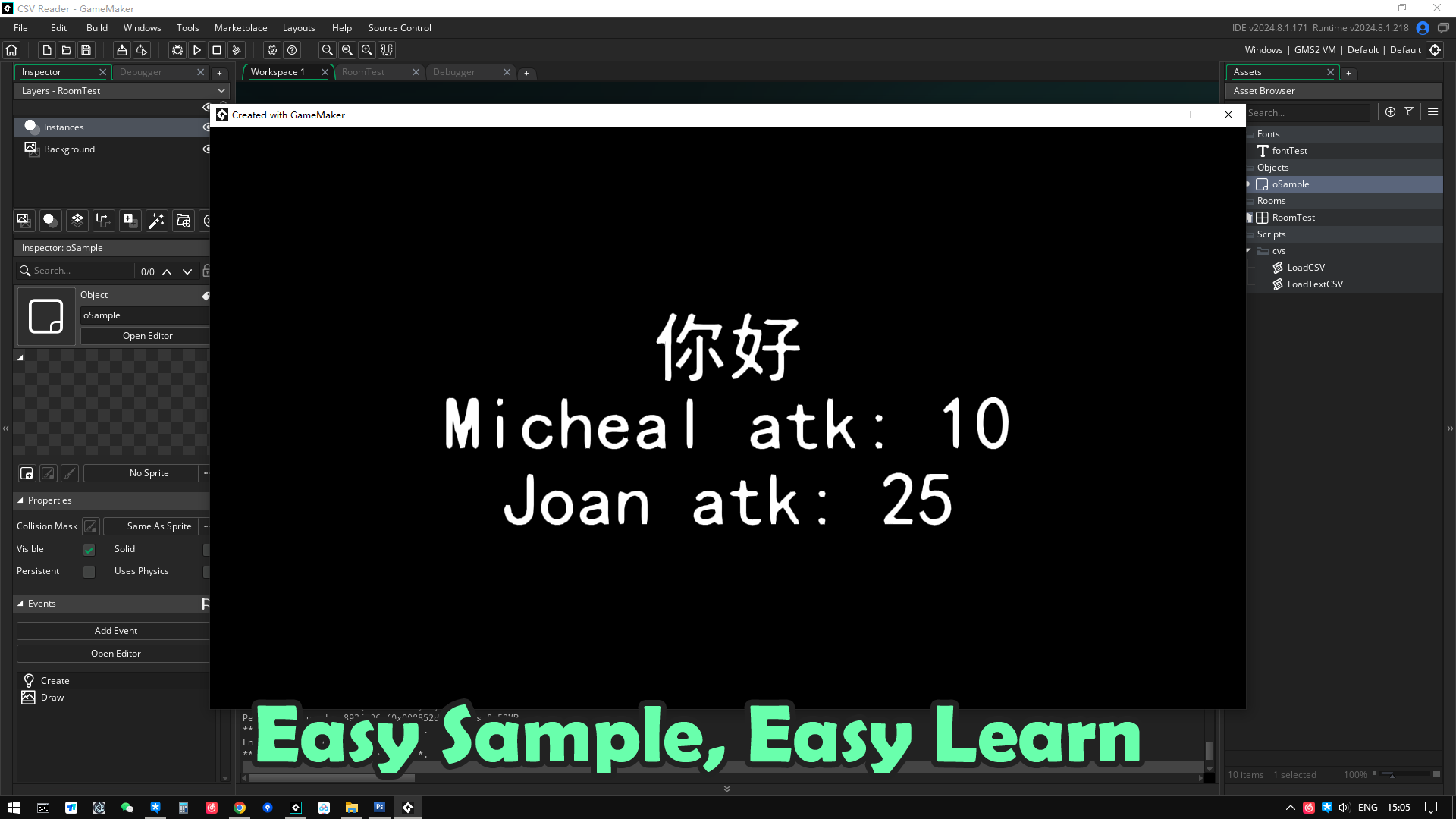 Easy CSV Reader by Dimsum Cart Studio | GameMaker: Marketplace Easy CSV Reader by Dimsum Cart Studio | GameMaker: Marketplace