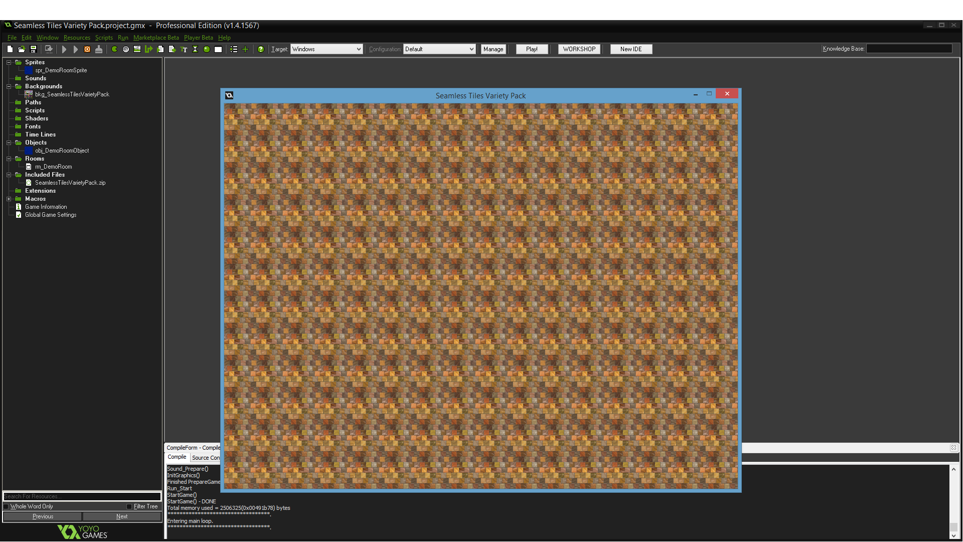 Seamless Tiles Variety Pack by Overdriven Software | GameMaker: Marketplace