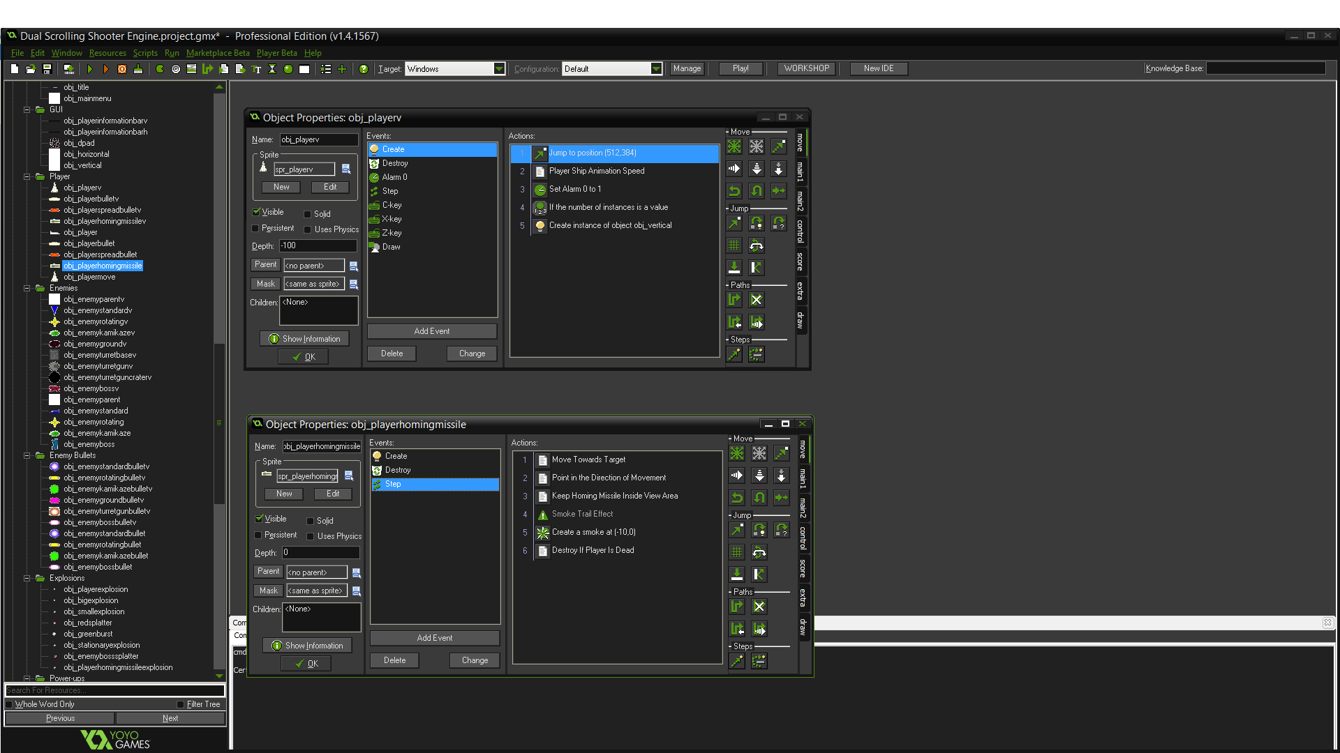 Dual Scrolling Shooter Engine by Overdriven Software | GameMaker ...