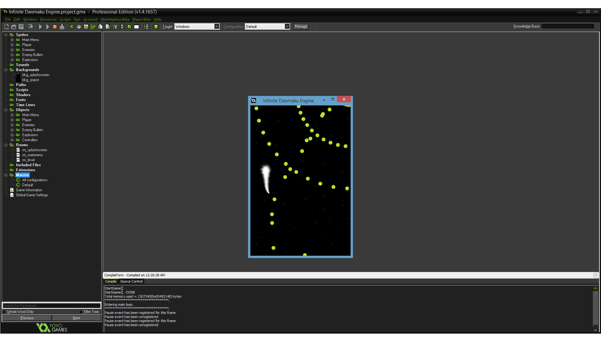 Infinite Danmaku Engine by Overdriven Software | GameMaker: Marketplace