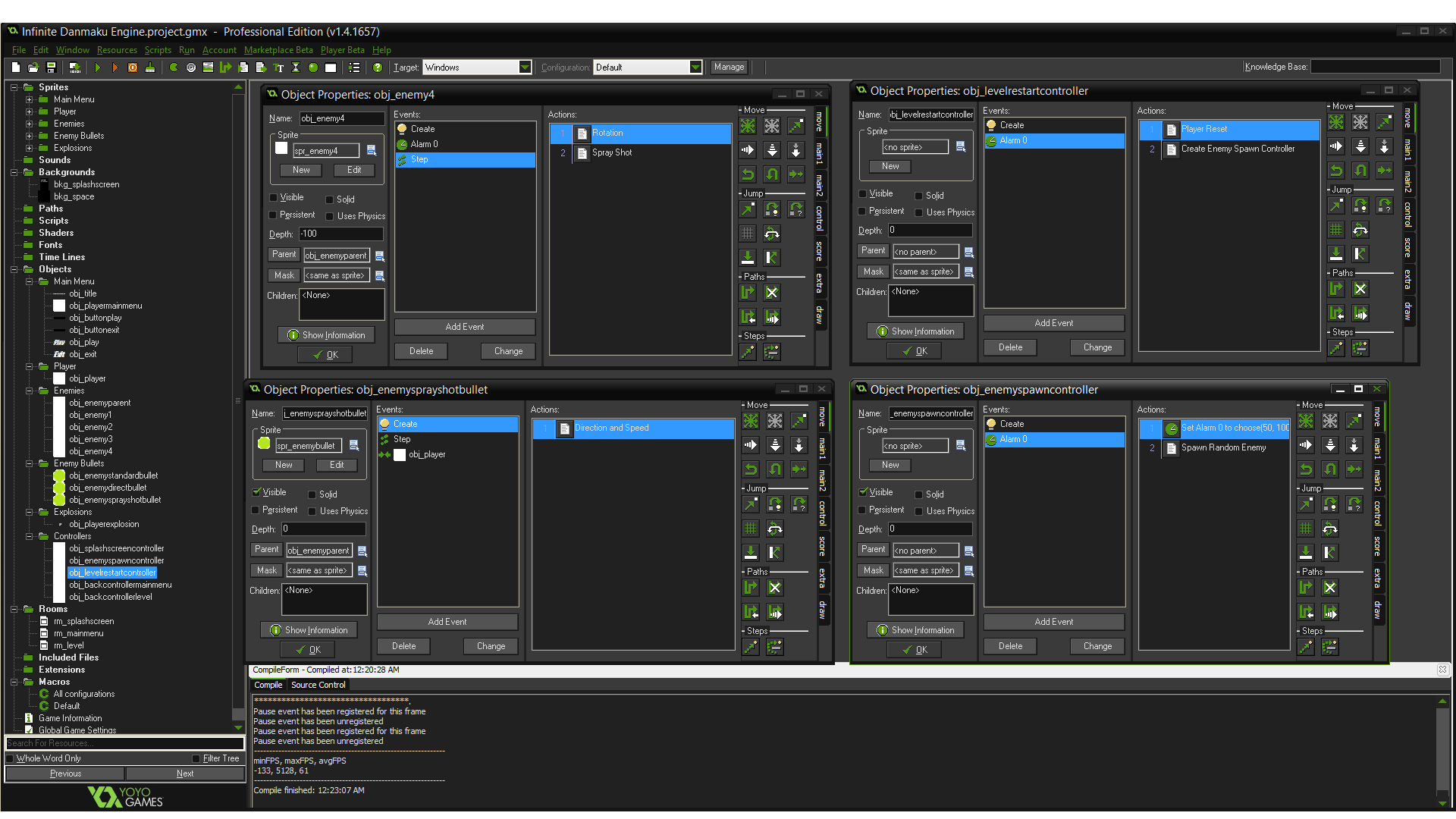Infinite Danmaku Engine by Overdriven Software | GameMaker: Marketplace