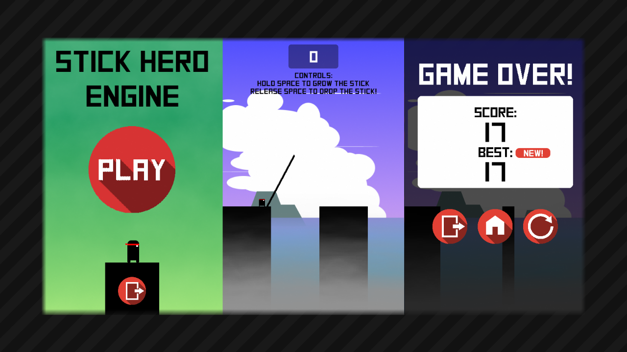 Stick Hero Engine by Mfzz99 | GameMaker: Marketplace