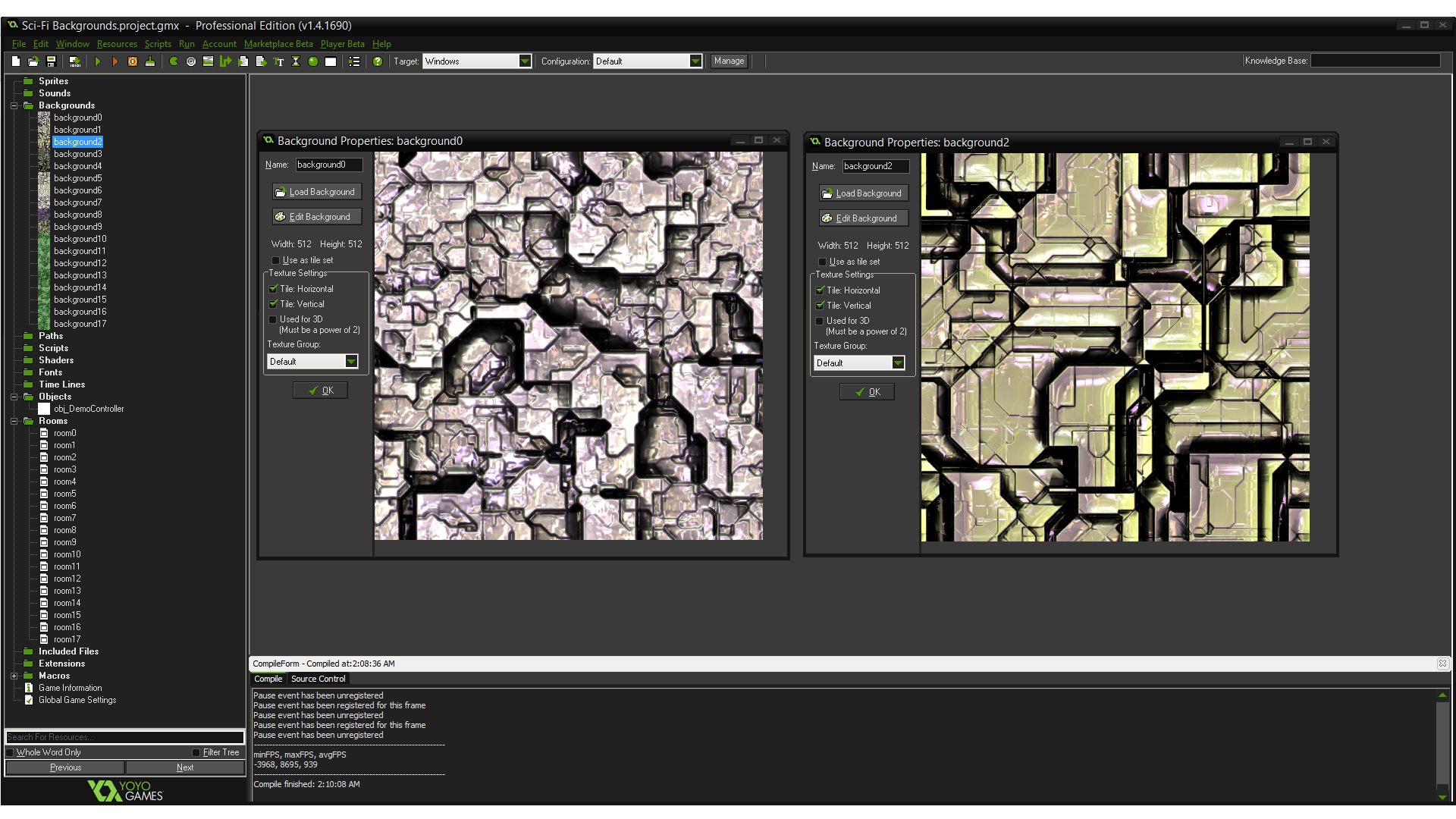 Sci-Fi Backgrounds by Overdriven Software | GameMaker: Marketplace