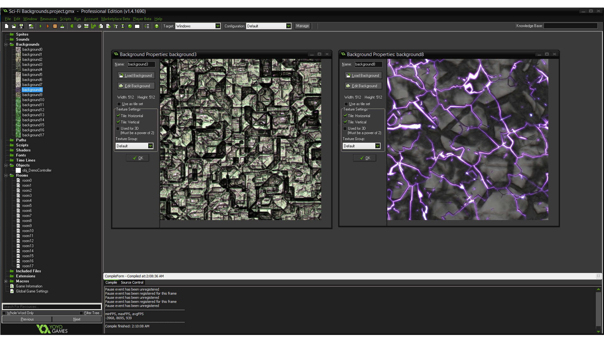 Sci-Fi Backgrounds by Overdriven Software | GameMaker: Marketplace