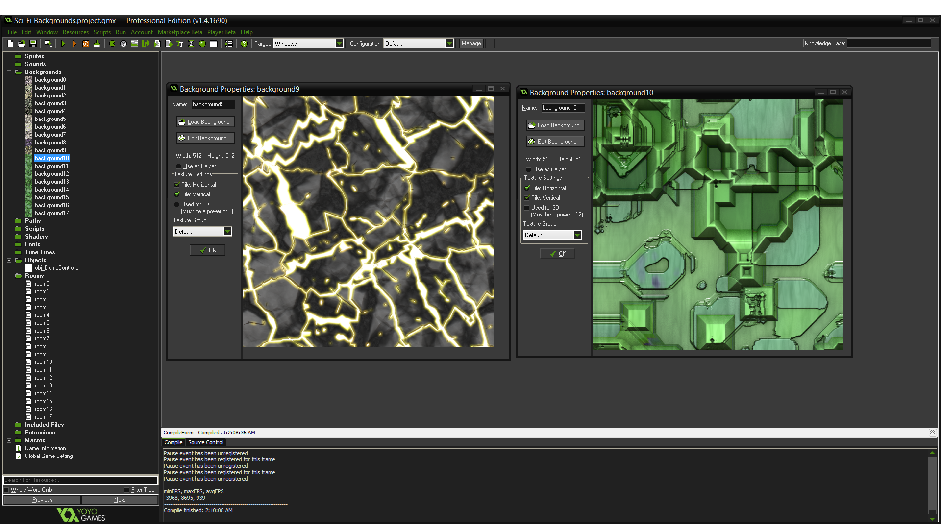 Sci-Fi Backgrounds by Overdriven Software | GameMaker: Marketplace