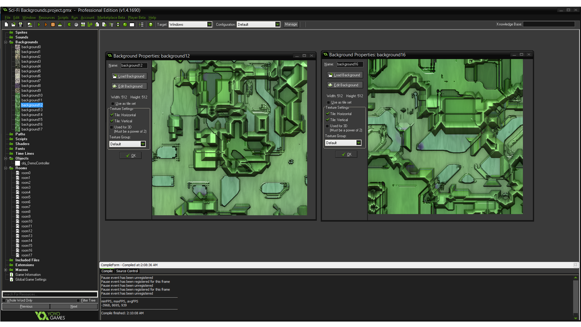 Sci-Fi Backgrounds by Overdriven Software | GameMaker: Marketplace