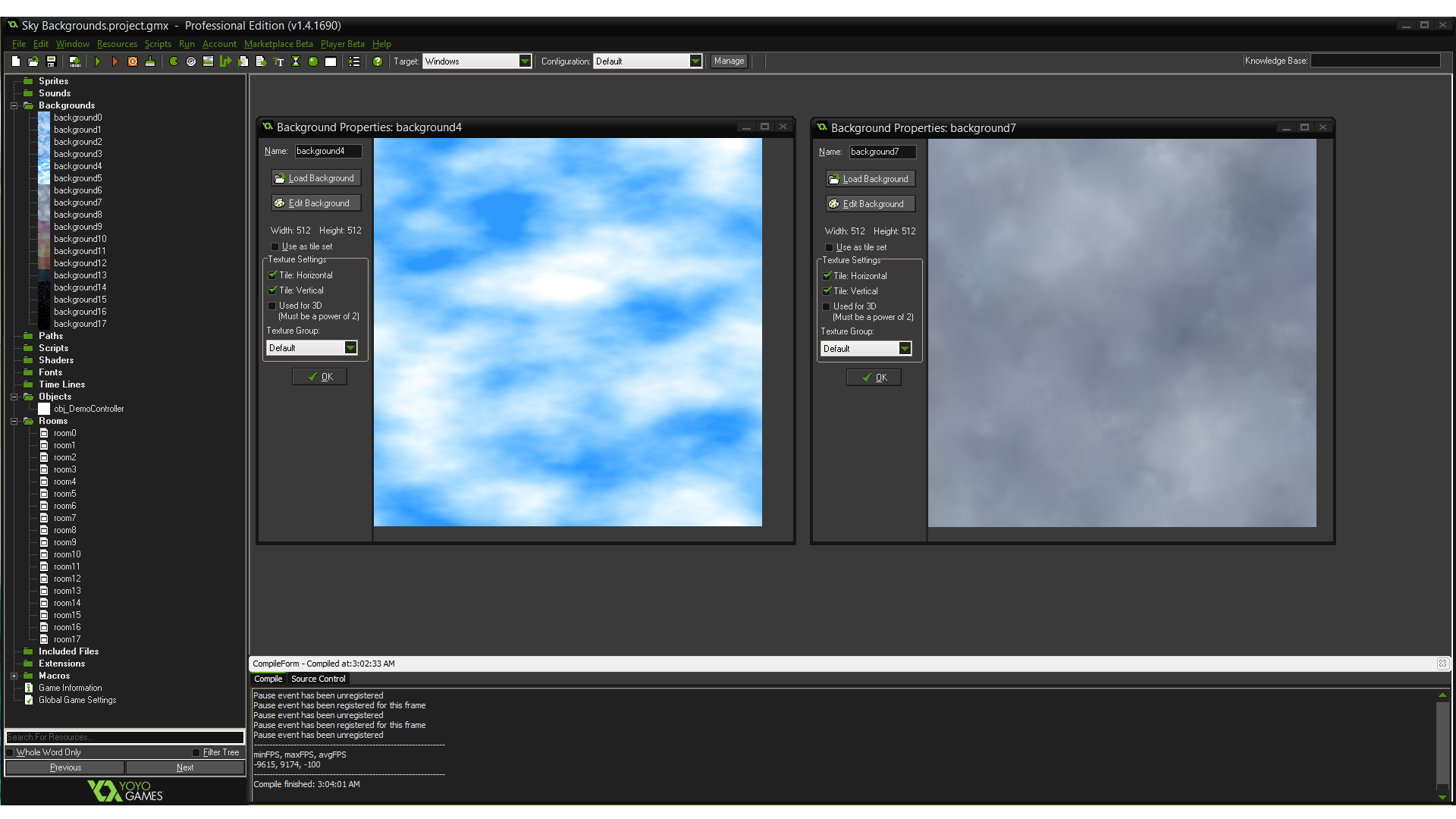 Sky Backgrounds by Overdriven Software | GameMaker: Marketplace