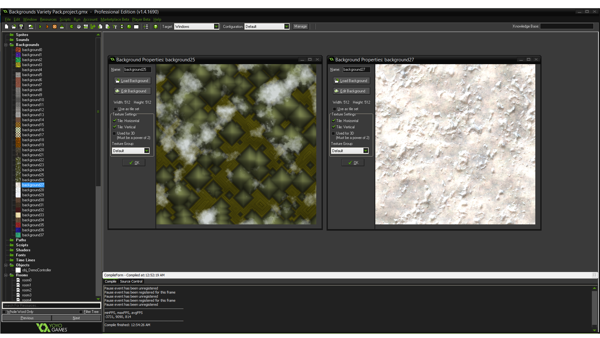 Backgrounds Variety Pack by Overdriven Software | GameMaker: Marketplace