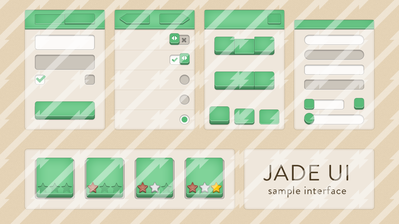 Jade UI by Homunculus | GameMaker: Marketplace