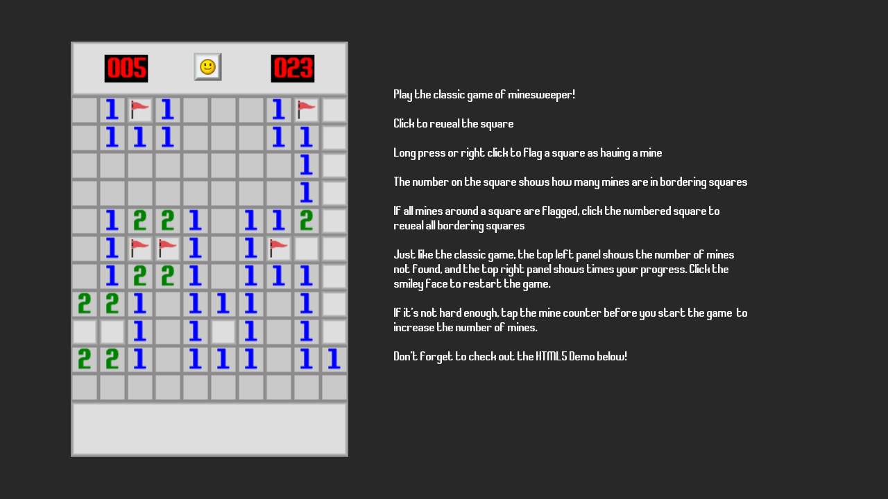 Minesweeper by Taihoa Publishing | GameMaker: Marketplace