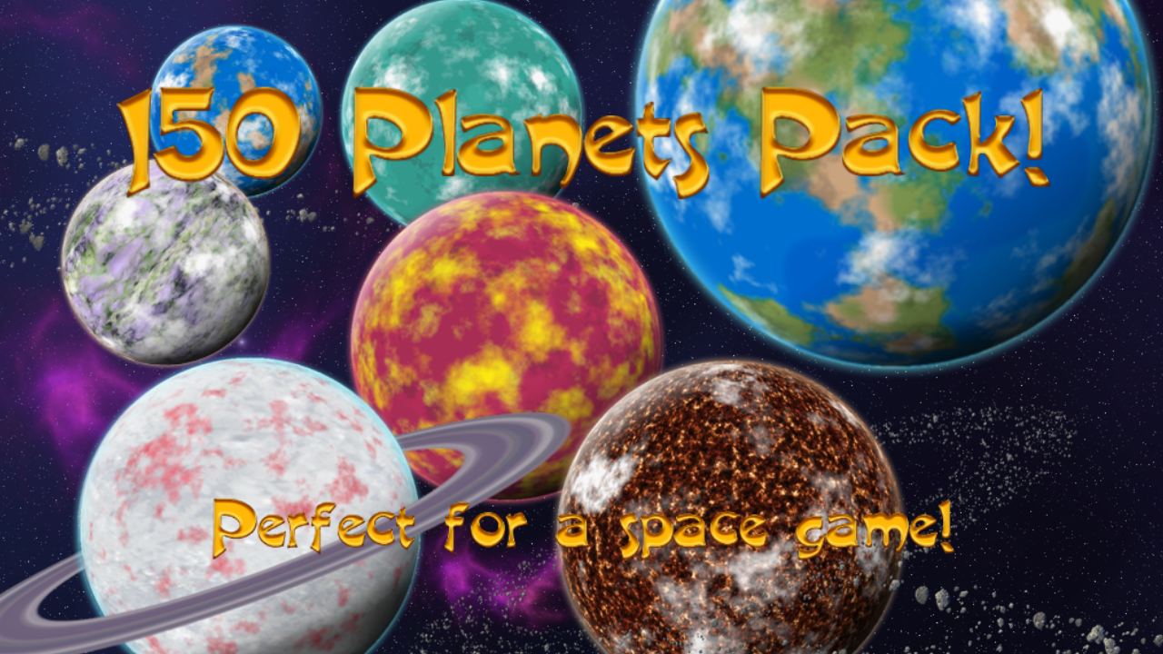 Huge Planet Pack by Soluna Software | GameMaker: Marketplace