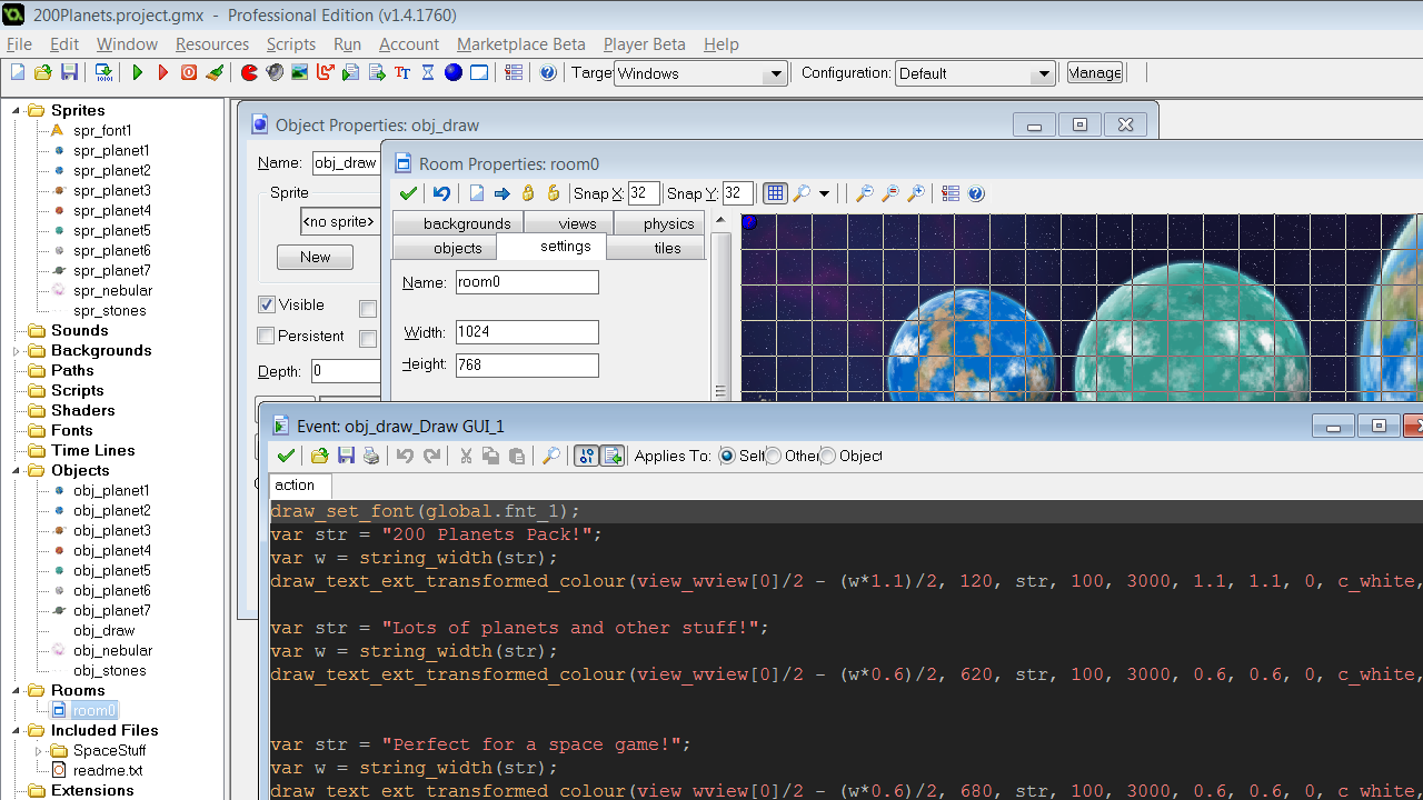 Huge Planet Pack by Soluna Software | GameMaker: Marketplace