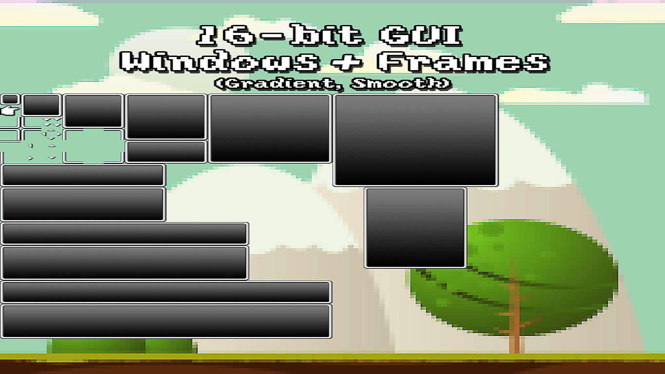 Retro GUI Pack by Collected Worlds | GameMaker: Marketplace