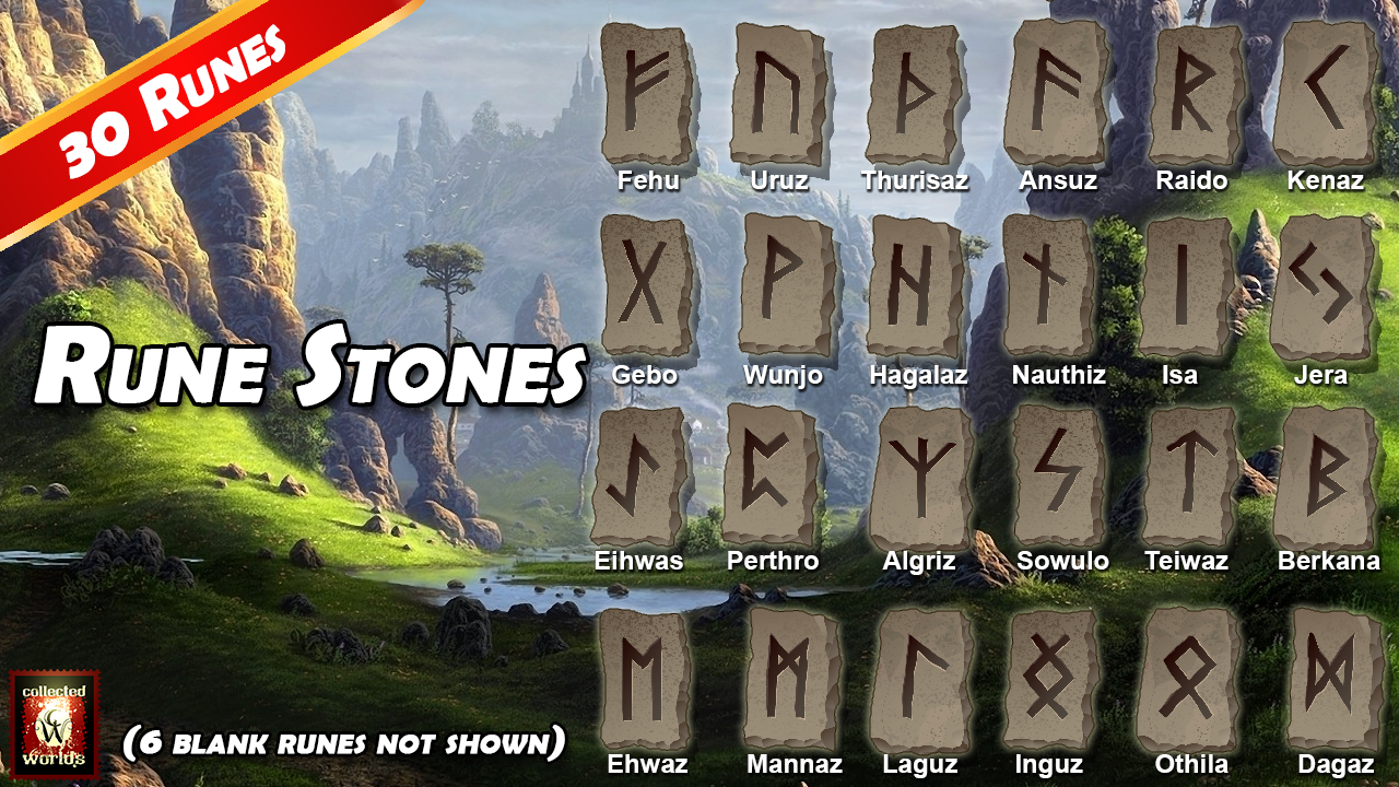 Rune Stones Pack by Collected Worlds | GameMaker: Marketplace