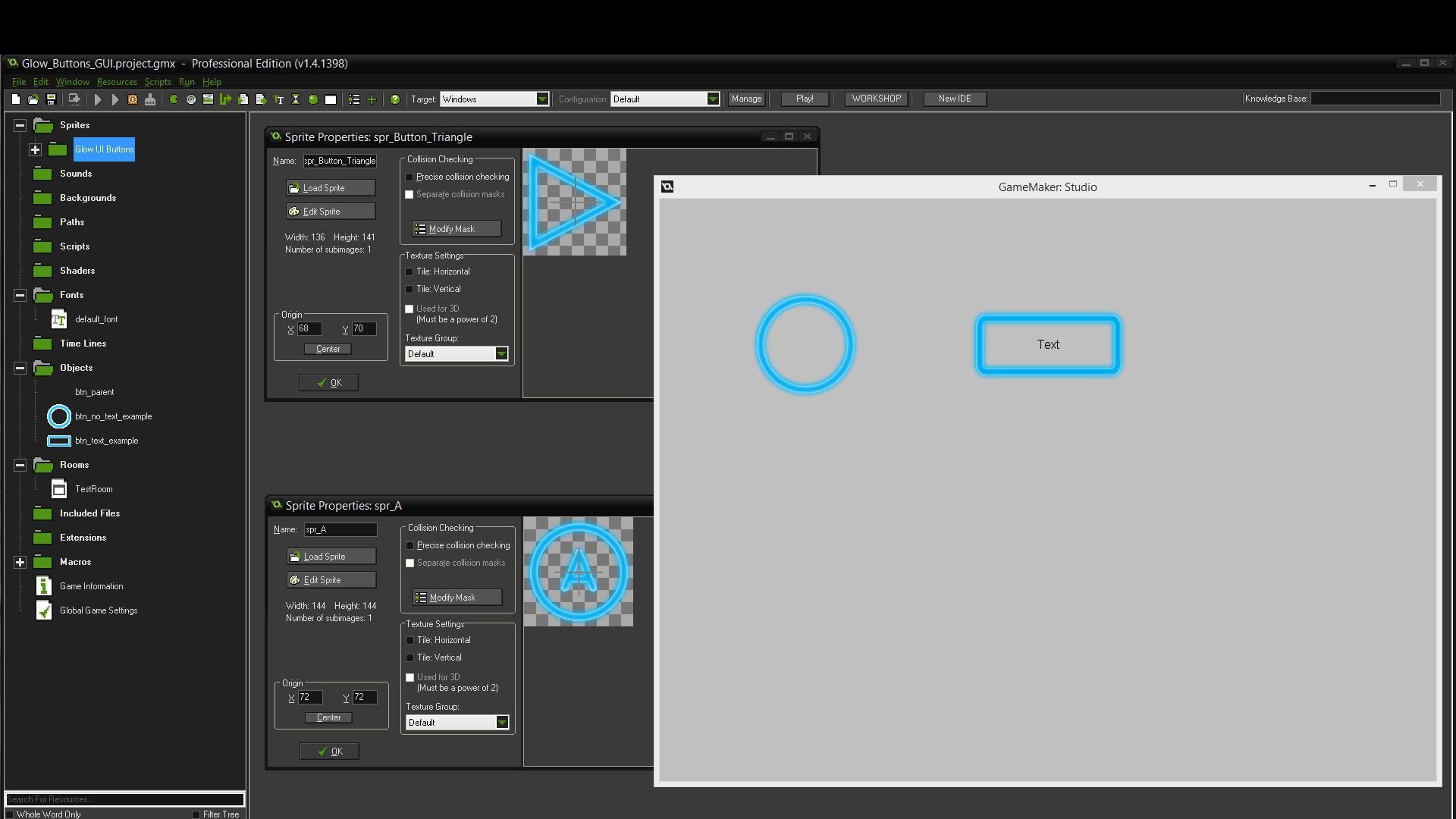 Glow Controller GUI Pack by Collected Worlds | GameMaker: Marketplace