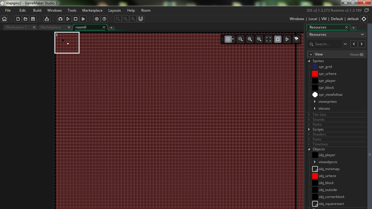 Roguelike Grid Map by POUNDS | GameMaker: Marketplace