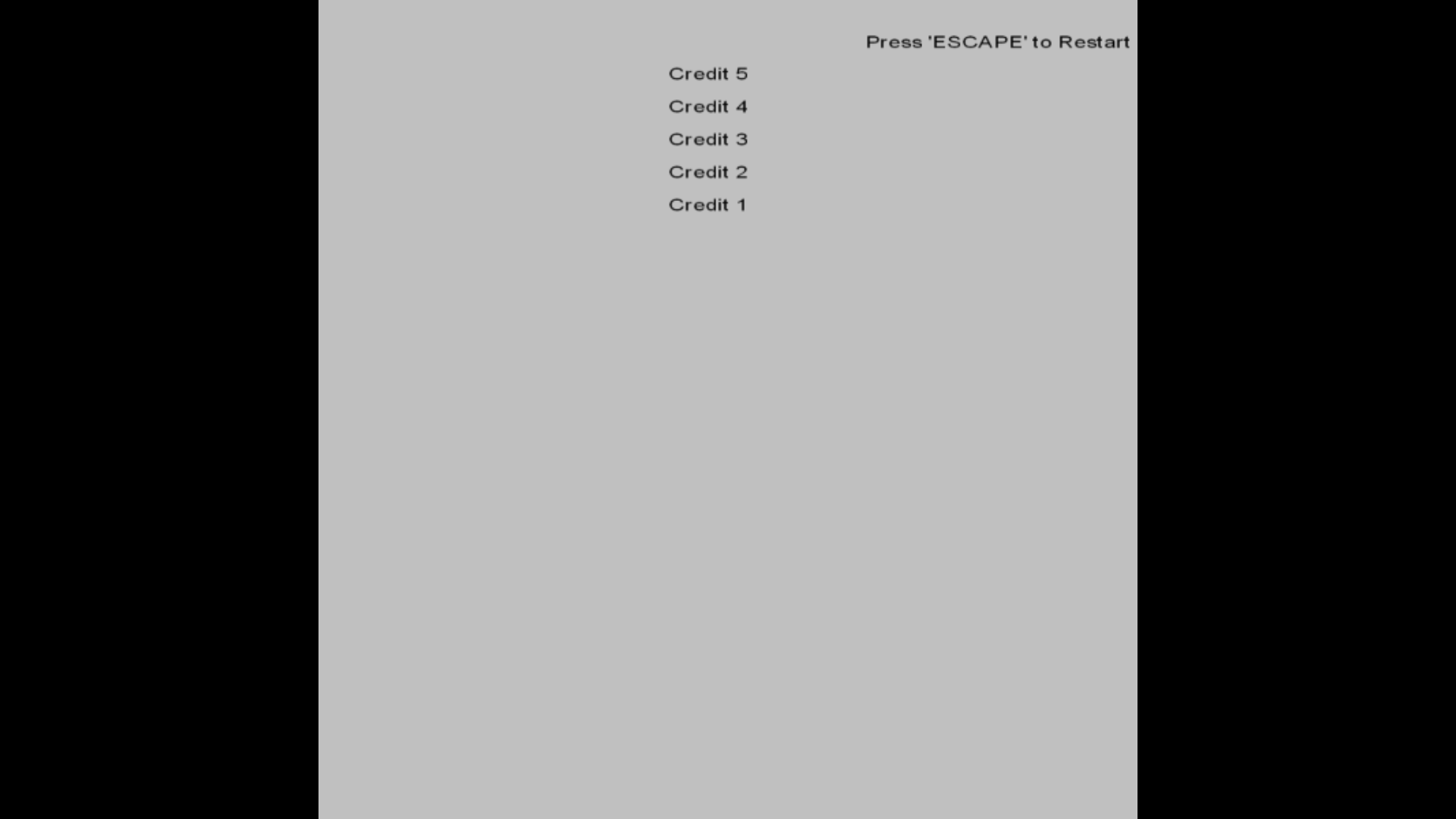 Scrolling Credits by BlueBrickGames | GameMaker: Marketplace