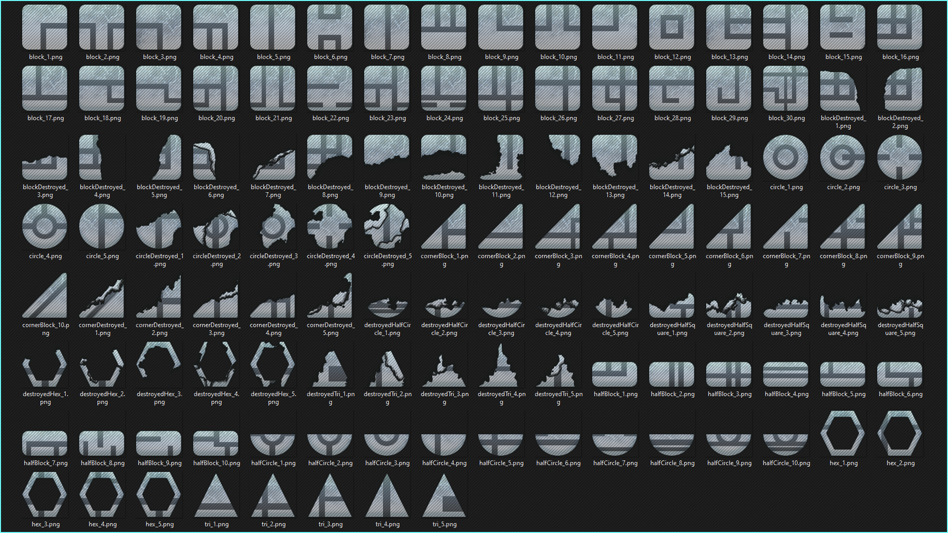 Aztech Block Set by gamertose | GameMaker: Marketplace